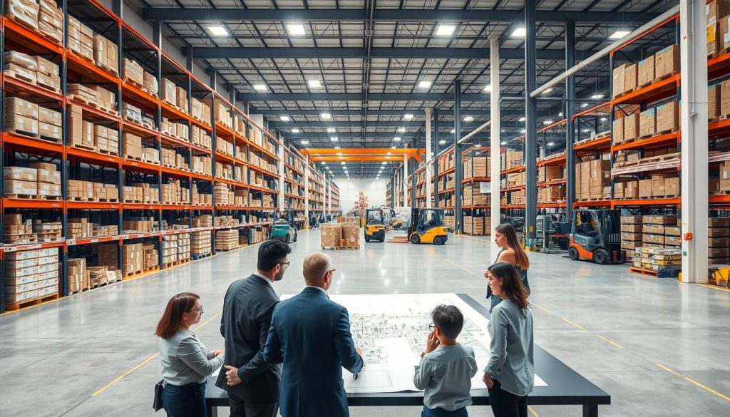Optimizing with Warehouse Layout and Design Principles